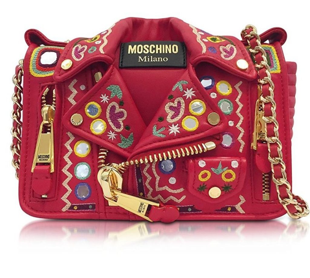 MOSCHINO leather shoulder bag | Raluca Fashion